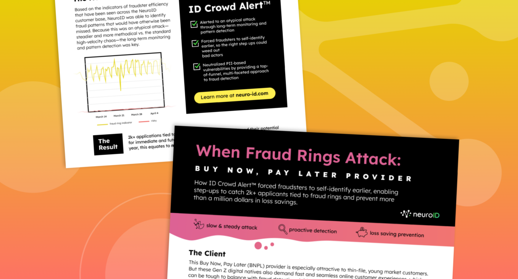 When Fraud Rings Attack: BNPL | NeuroID